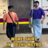 Men Don Skirts And Travel On Delhi Metro In Viral Video, Internet's ...
