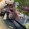 Raw Fish Served At Japanese Restaurant Comes Alive On The Plate, Bites ...