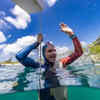 Watch: French Freediver Descends To A Depth of 393 Feet, Breaks Deepest ...