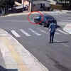 Man Jumps Into Moving Car & Saves It From Crashing, Incredible Moment ...