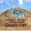Cyclone Fani: Sand Artist Sudarshan Pattnaik Urges People In Odisha To ...