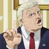 Donald Trump parody pees himself after Yujiro Hanma encounter in ...