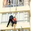 Maid stages daring escape