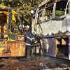 Private buses catch fire at ST bus depot in Kurla