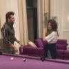 When Jacqueline and Maniesh had fun at the pool table