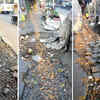 This Mumbai Central footpath is desperately in need of repairs