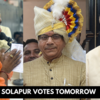 BVM’s Prakash Ambedkar, BJP’s Jai Siddheshwar Swami and Congress ...