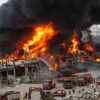 Huge fire breaks out at Beirut port a month after explosion