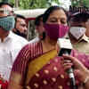 Geeta Jain, Mira Bhayandar MLA, makes a statement to the media after ...